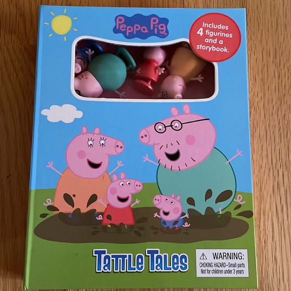 Disney | Toys | Tattle Tales Disney Princess Peppa Pig Books With ...